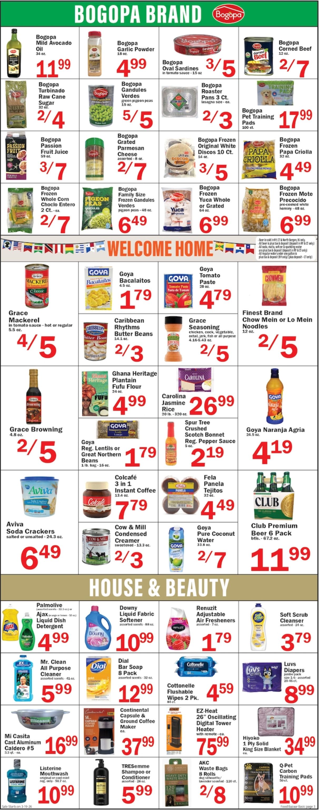 Food Bazaar Weekly Ad Mar 19 – Mar 25, 2026