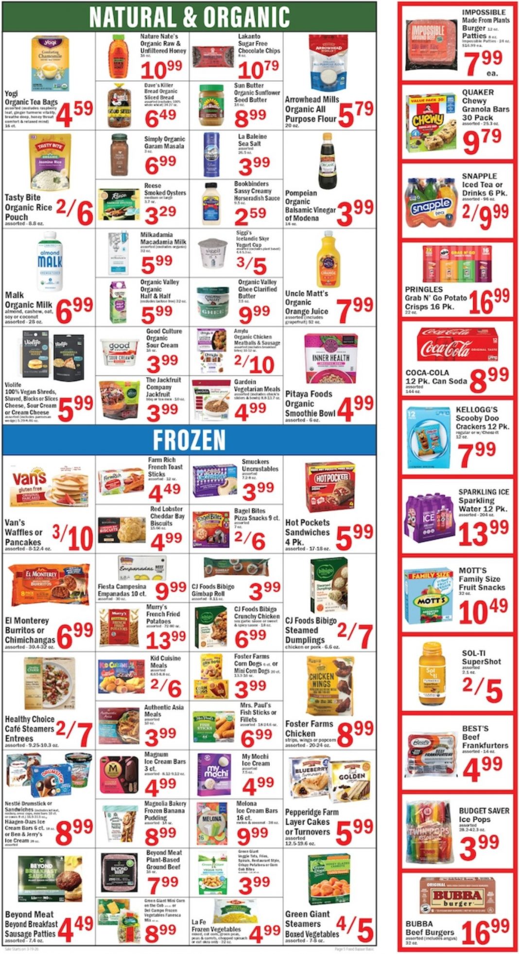 Food Bazaar Weekly Ad Mar 19 – Mar 25, 2026