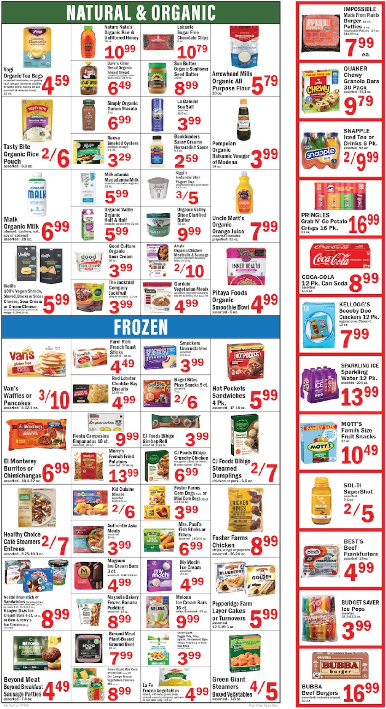 Food Bazaar Weekly Ad Mar 19 – Mar 25, 2026