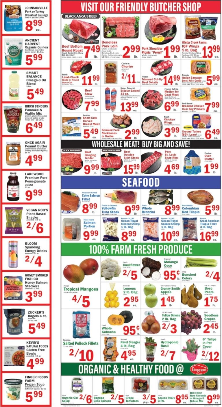 Food Bazaar Weekly Ad Mar 19 – Mar 25, 2026