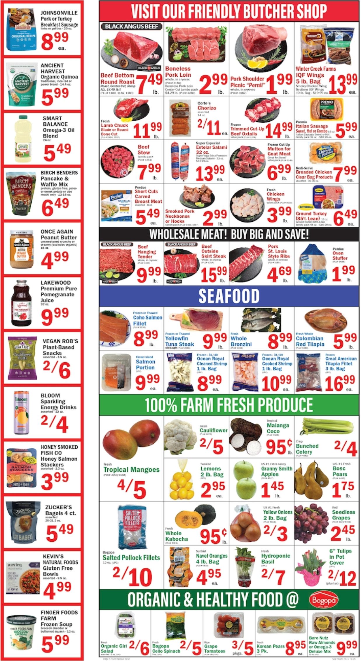 Food Bazaar Weekly Ad Mar 19 – Mar 25, 2026