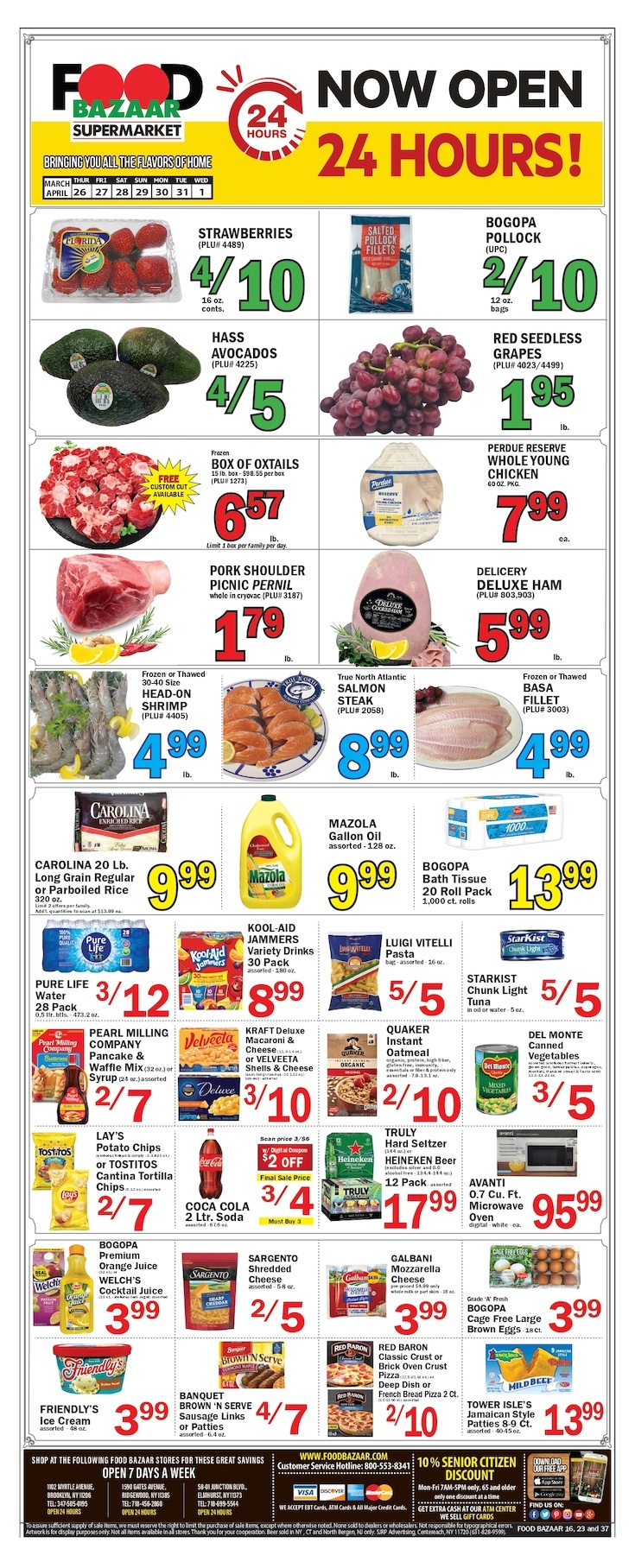 Food Bazaar Weekly Ad Mar 26 – Apr 01, 2026