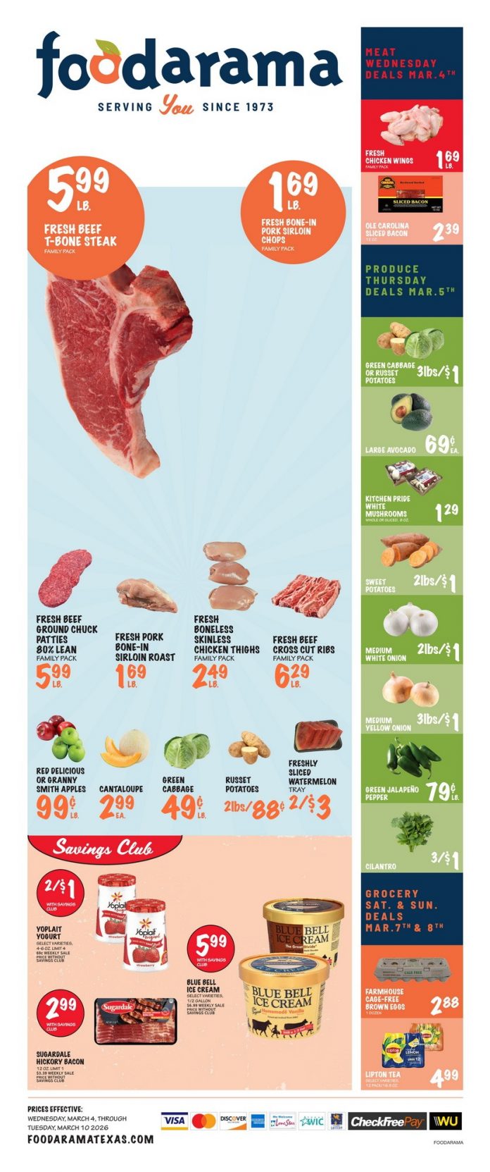 Foodarama Weekly Ad Mar 04 – Mar 10, 2026