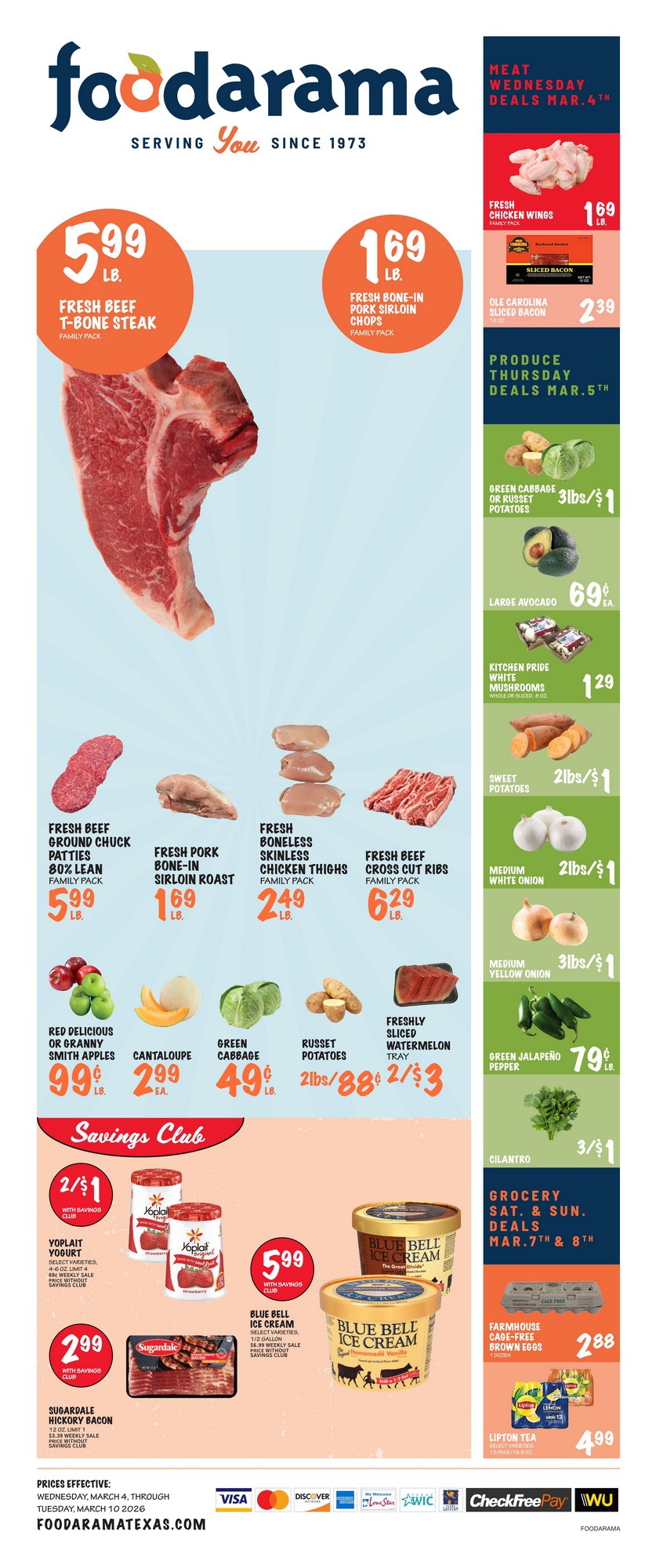 Foodarama Weekly Ad Mar 04 – Mar 10, 2026