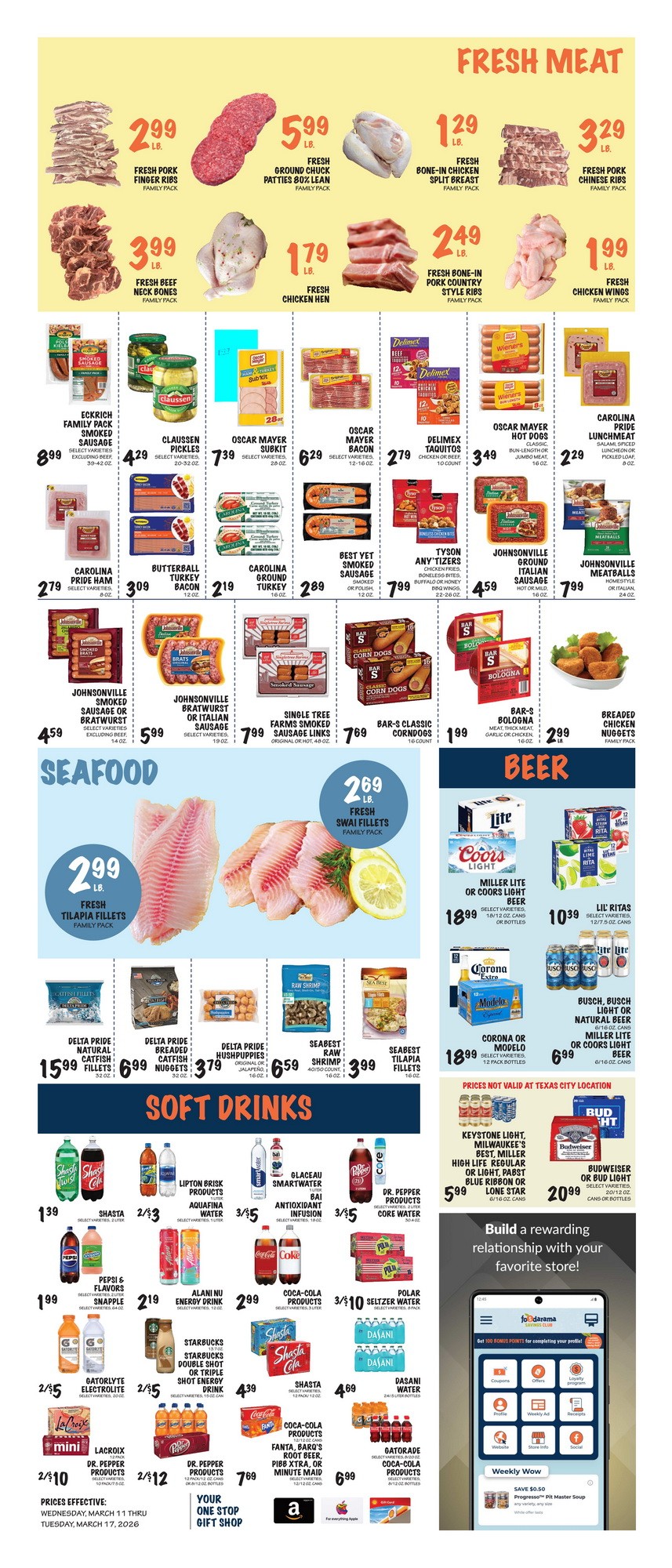 Foodarama Weekly Ad Mar 11 – Mar 17, 2026