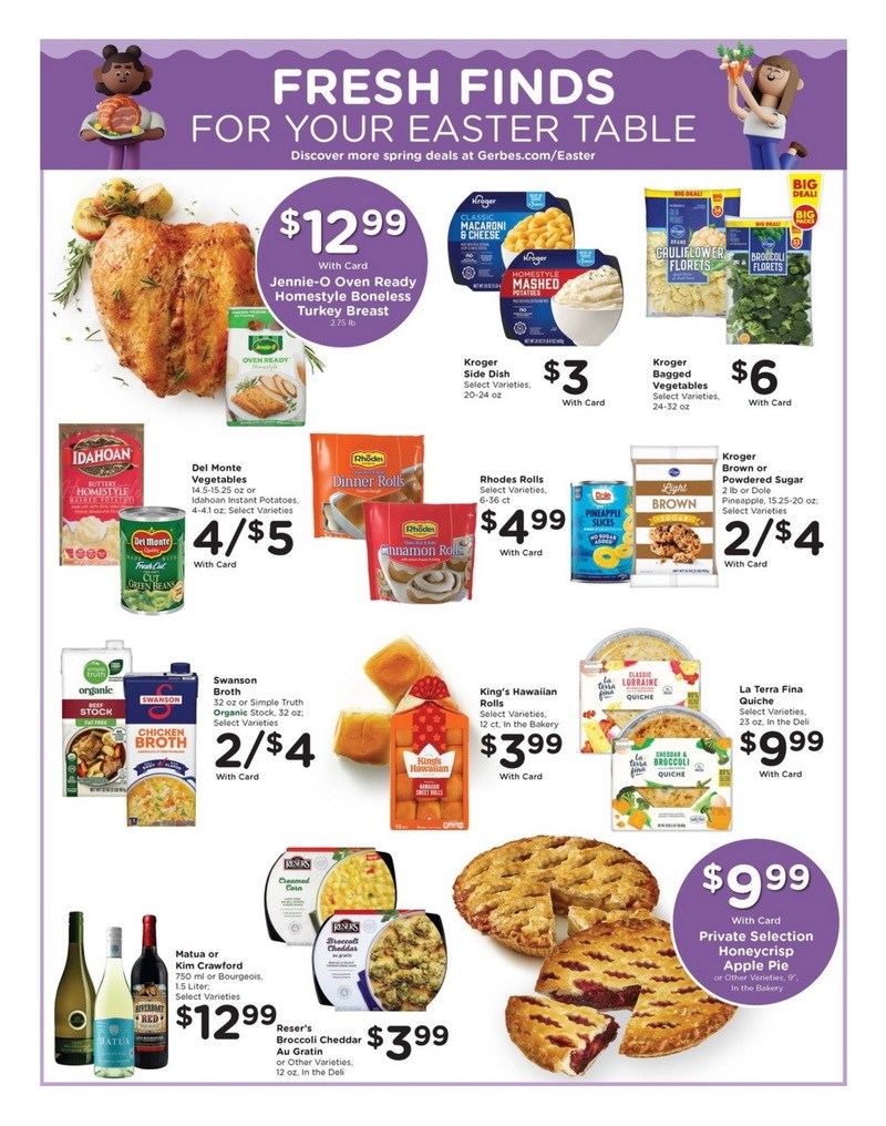 Gerbes Weekly Ad Mar 25 – Mar 31, 2026 (Easter Promotion Included)