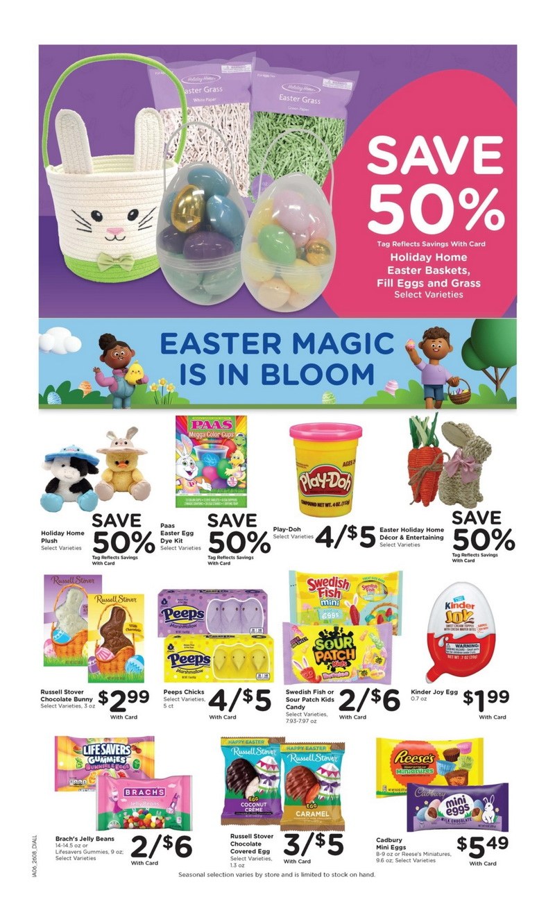 Gerbes Weekly Ad Mar 25 – Mar 31, 2026 (Easter Promotion Included)