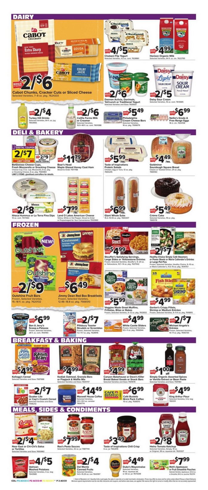 Giant Food Weekly Ad Mar 20 – Mar 26, 2026