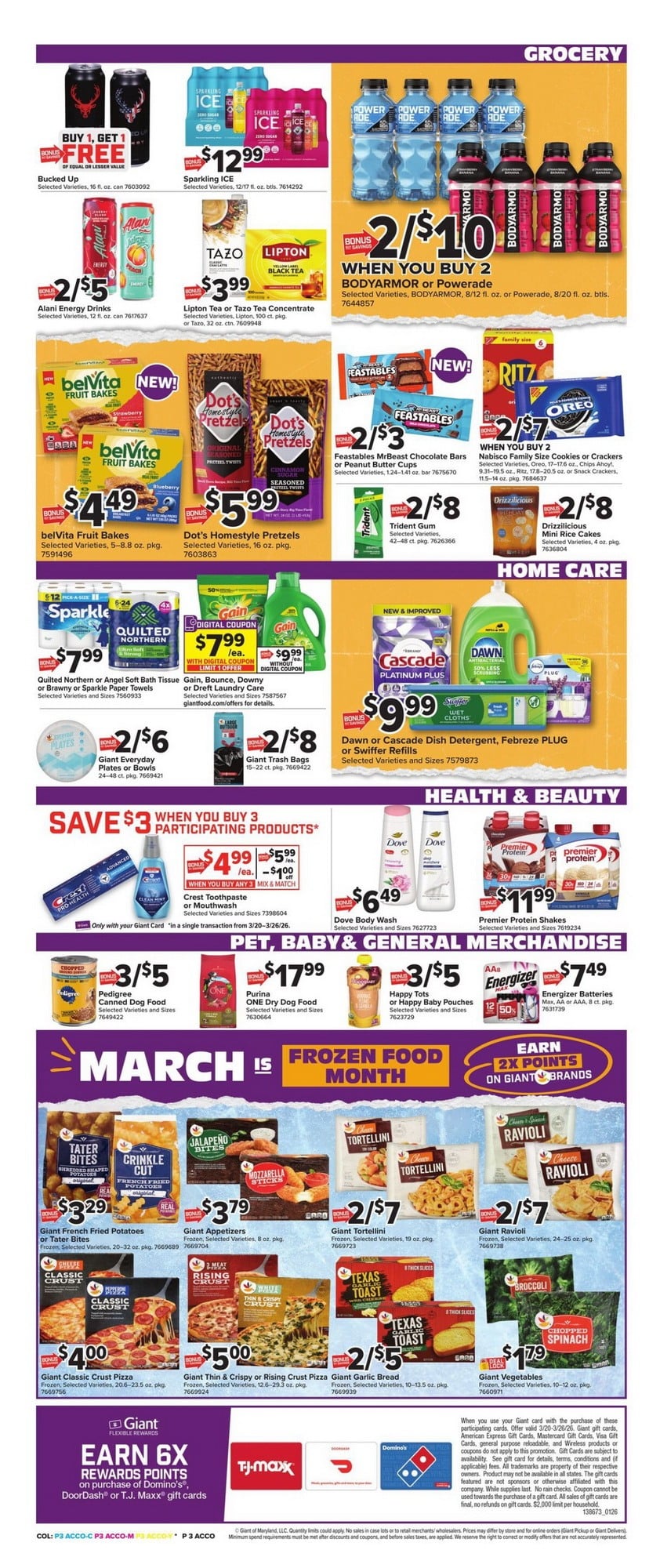 Giant Food Weekly Ad Mar 20 – Mar 26, 2026