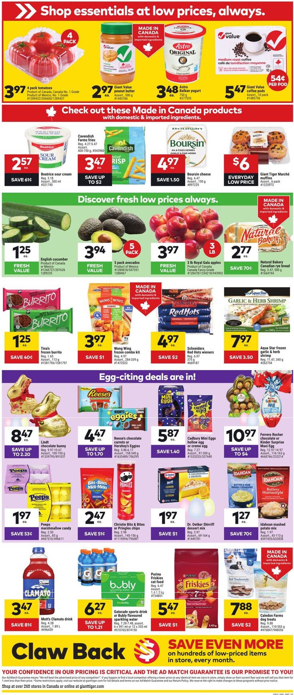 Giant Tiger Weekly Ad Mar 18 – Mar 24, 2026 (Easter Promotion Included)