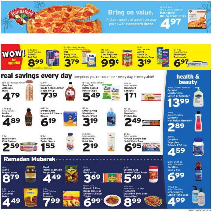 Hannaford Weekly Ad Mar 15 – Mar 21, 2026