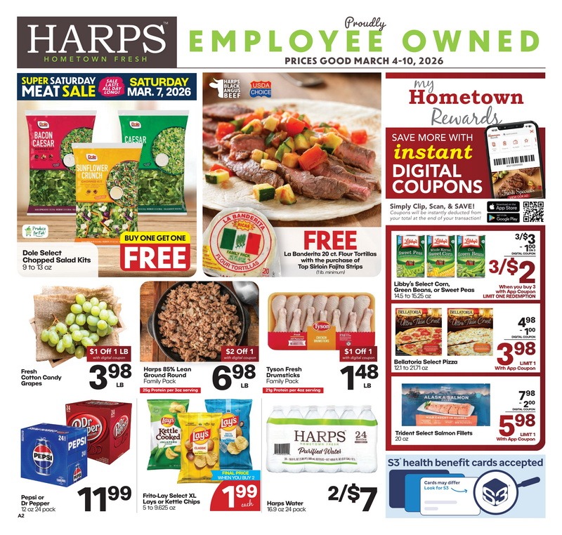 Harps Food Stores Weekly Ad Mar 04 – Mar 10, 2026