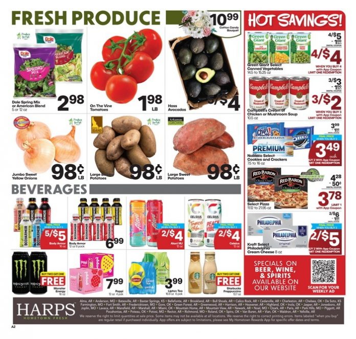 Harps Food Stores Weekly Ad Mar 18- Mar 24, 2026