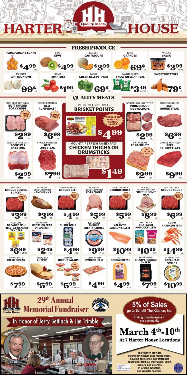 Harter House Weekly Ad Mar 04 – Mar 10, 2026