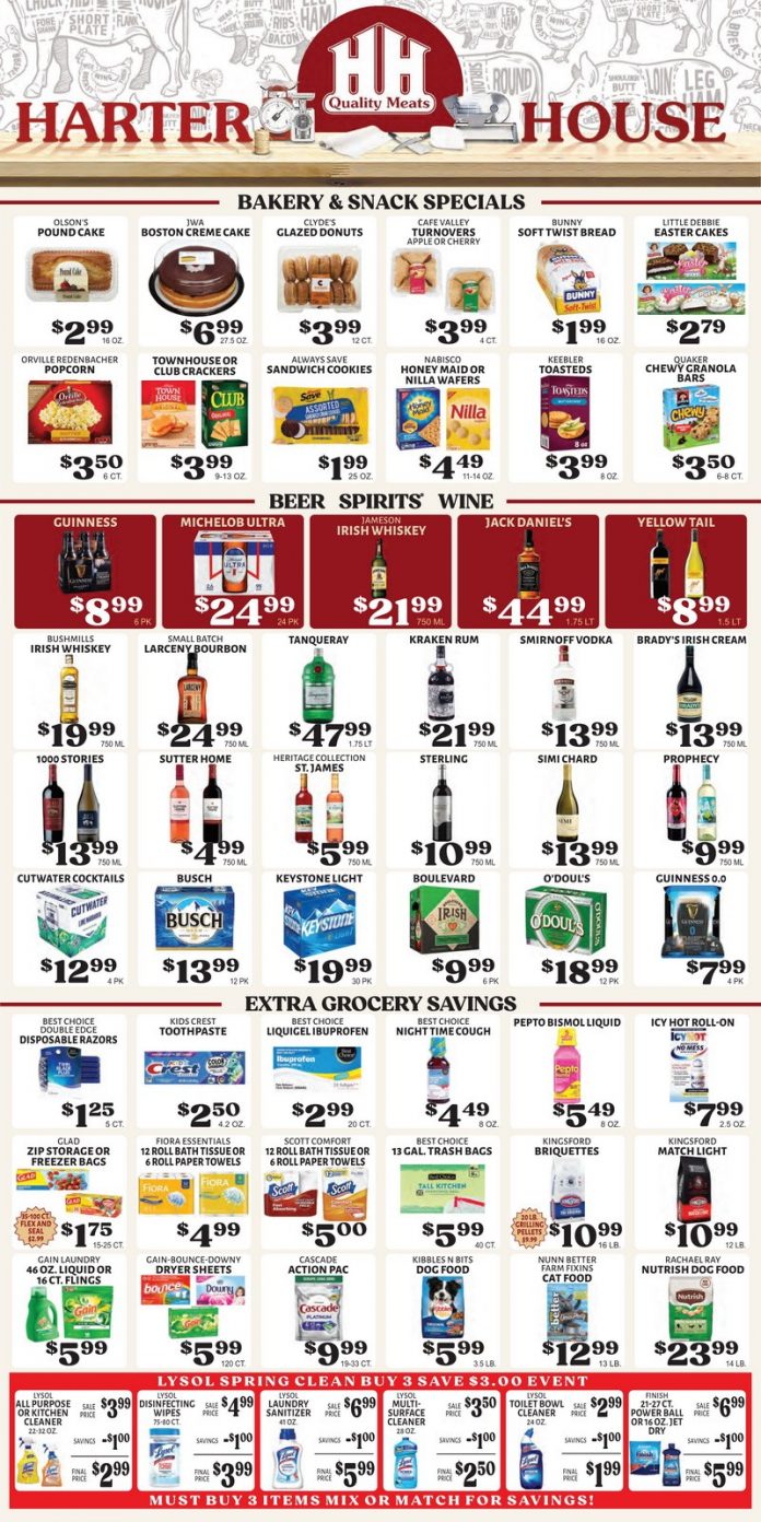 Harter House Weekly Ad Mar 11 – Mar 17, 2026