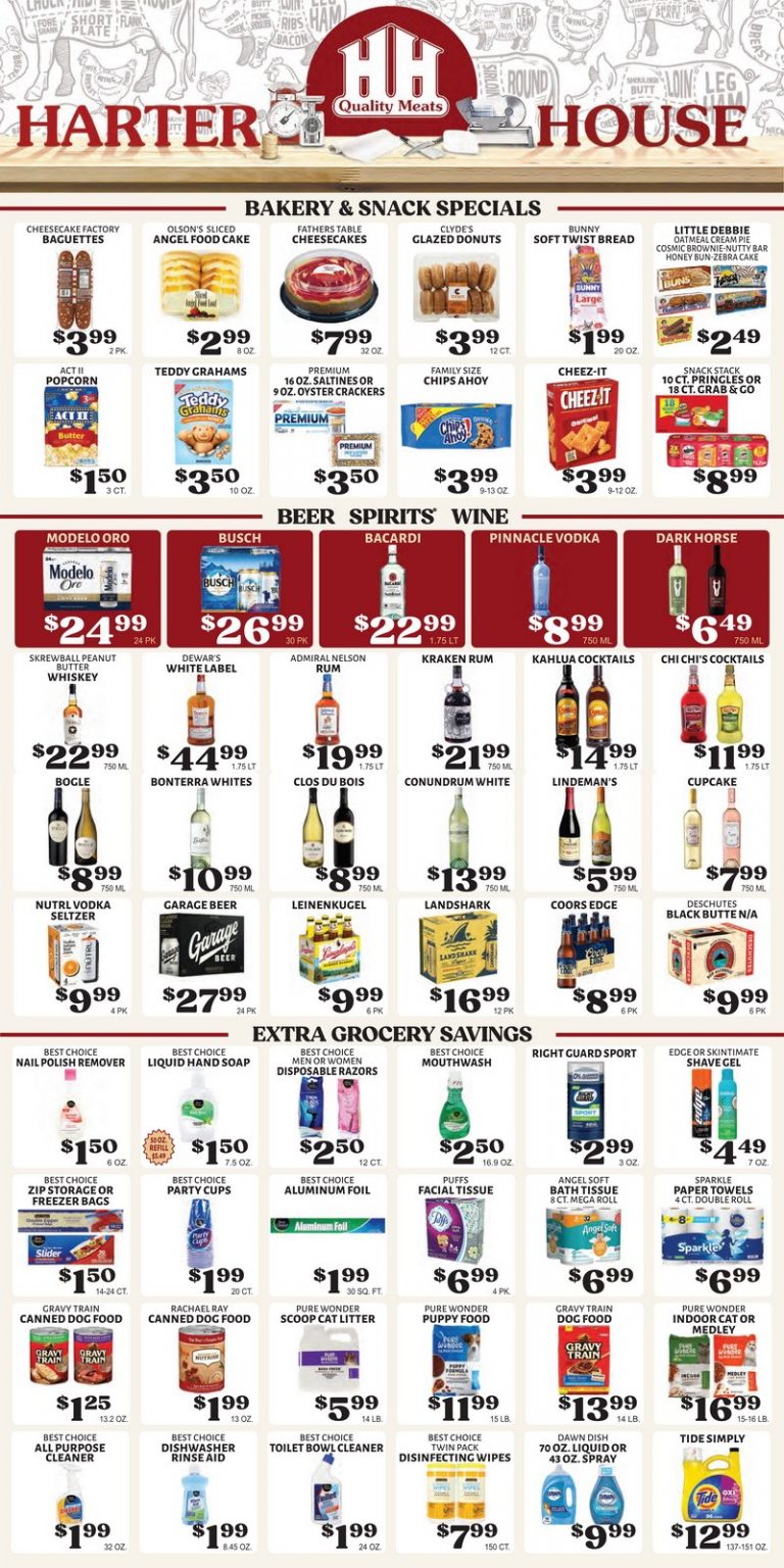 Harter House Weekly Ad Mar 18 – Mar 24, 2026