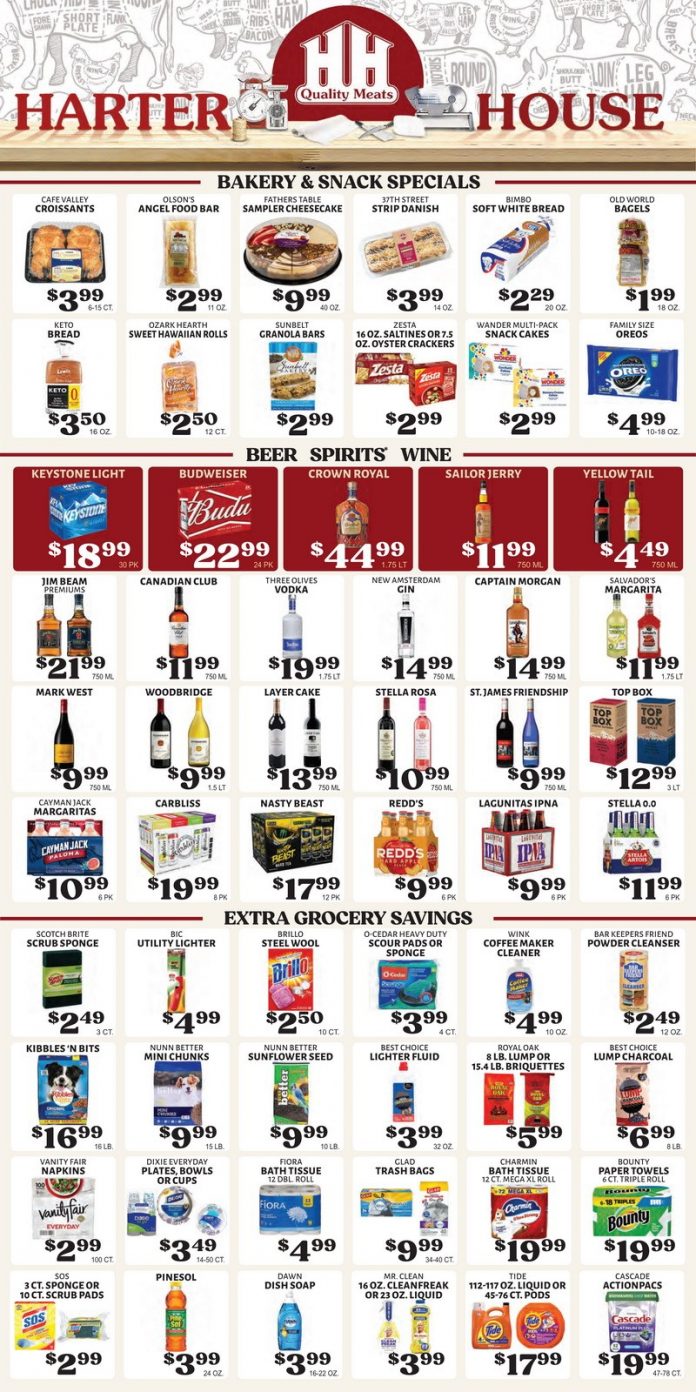 Harter House Weekly Ad Mar 25 – Mar 31, 2026