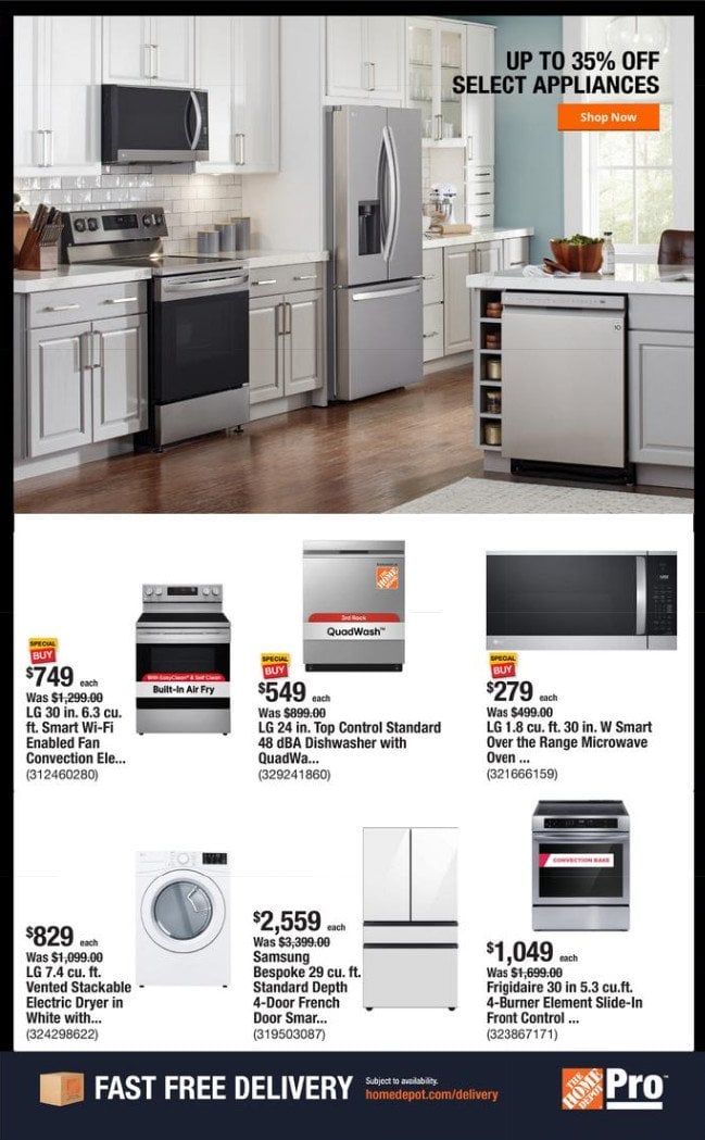 Home Depot Pro Weekly Ad Mar 30 – Apr 06, 2026