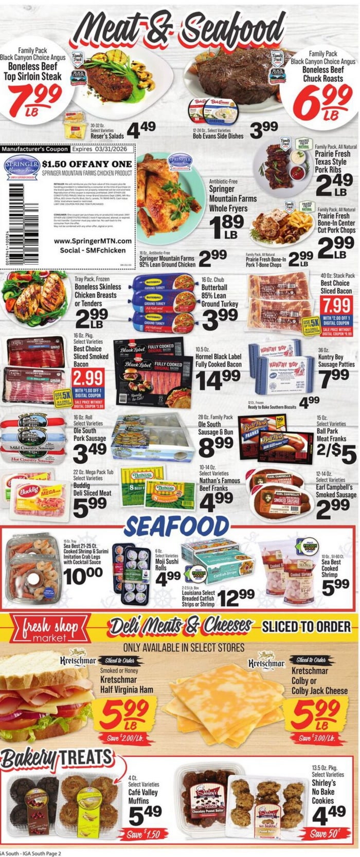 IGA Weekly Ad Mar 25 – Mar 31, 2026
