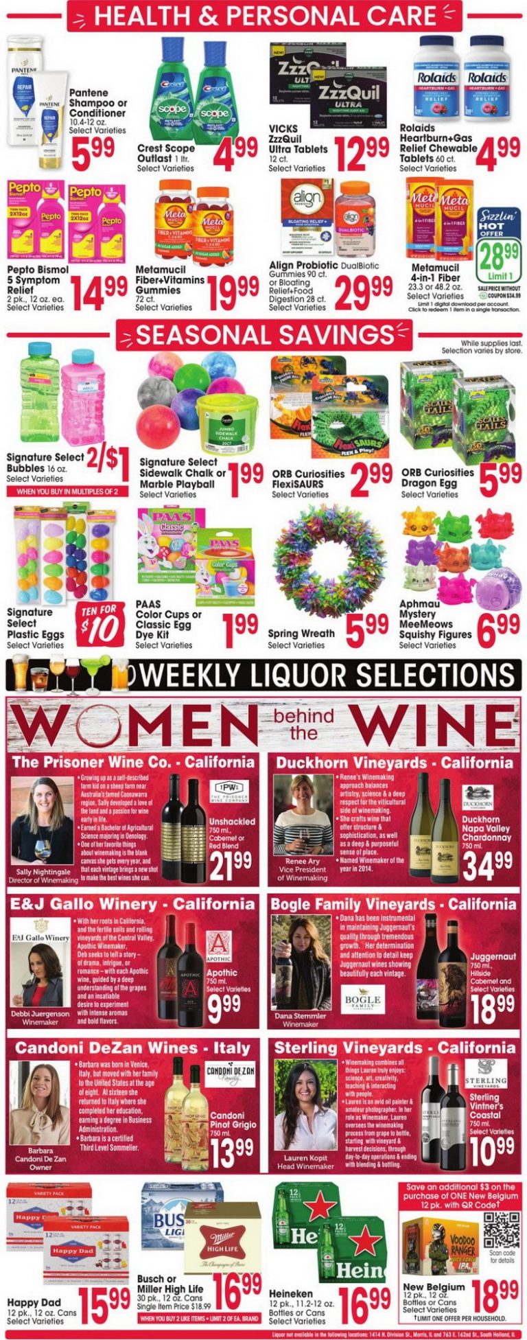 Jewel Osco Weekly Ad Mar 18 – Mar 24, 2026 (Easter Promotion Included)