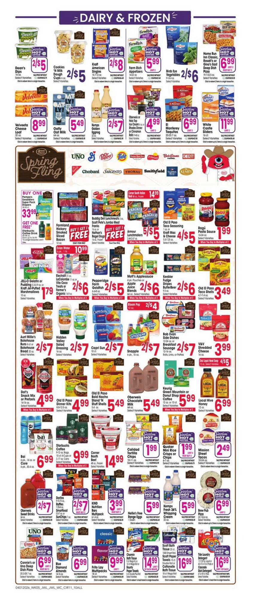 Jewel Osco Weekly Ad Apr 01 – Apr 07, 2026 (Easter Promotion Included)