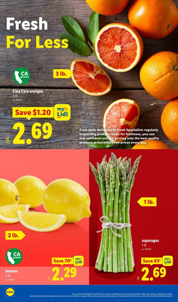 Lidl Weekly Ad Mar 04 – Mar 10, 2026