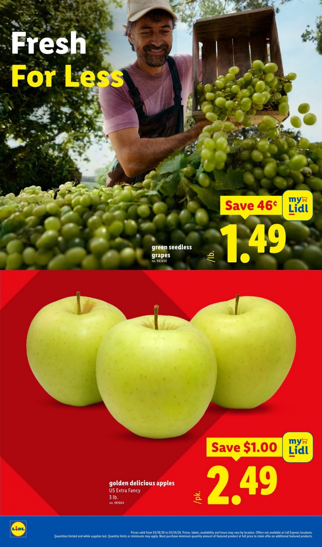 Lidl Weekly Ad Mar 18 – Mar 24, 2026 (Easter Promotion Included)