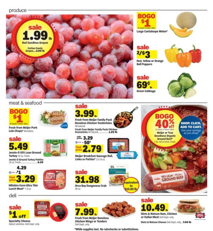 Meijer Weekly Ad Mar 11 – Mar 17, 2026