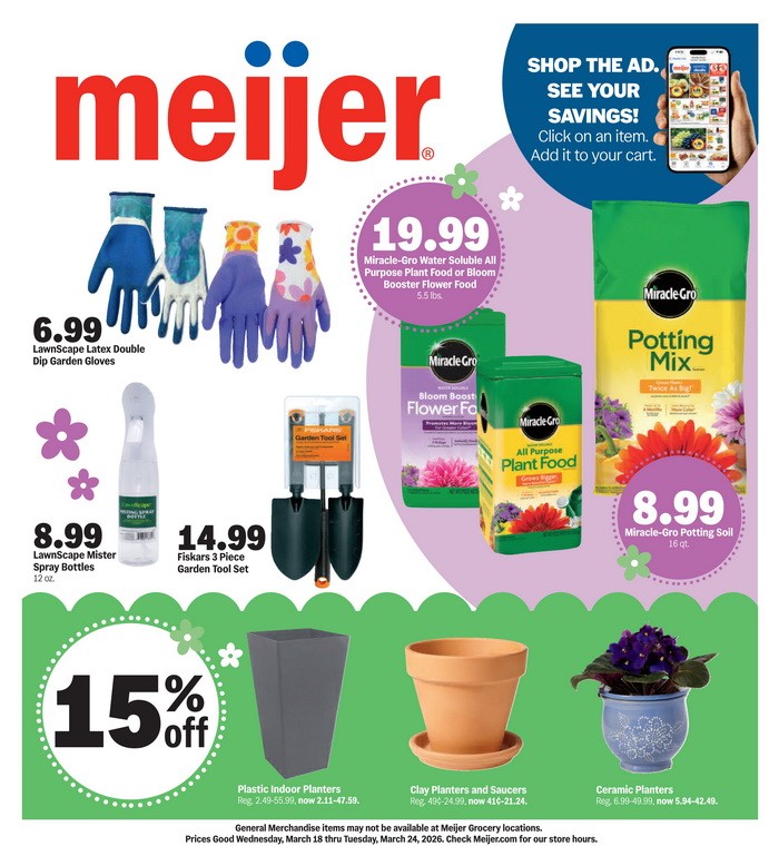 Meijer Easter Ad Mar 18 – Mar 24, 2026