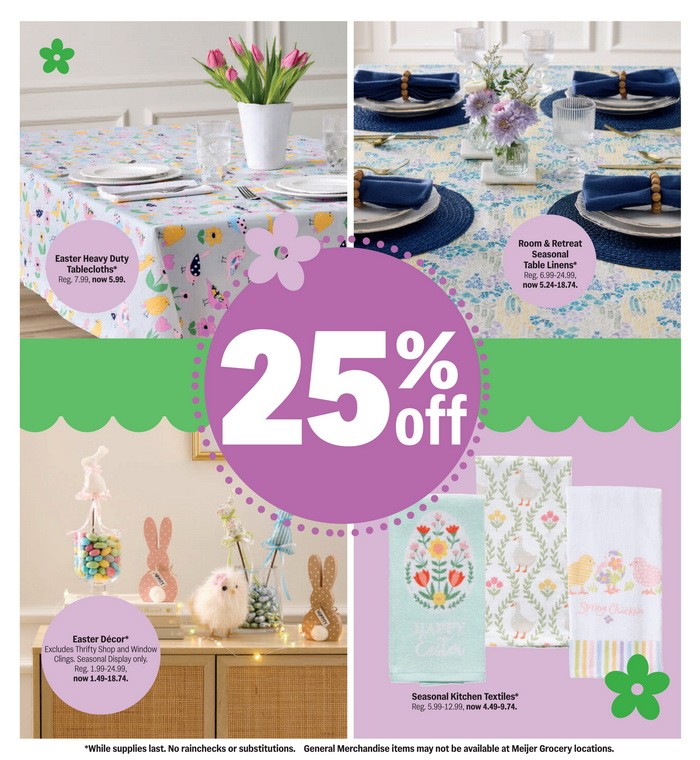 Meijer Easter Ad Mar 18 – Mar 24, 2026