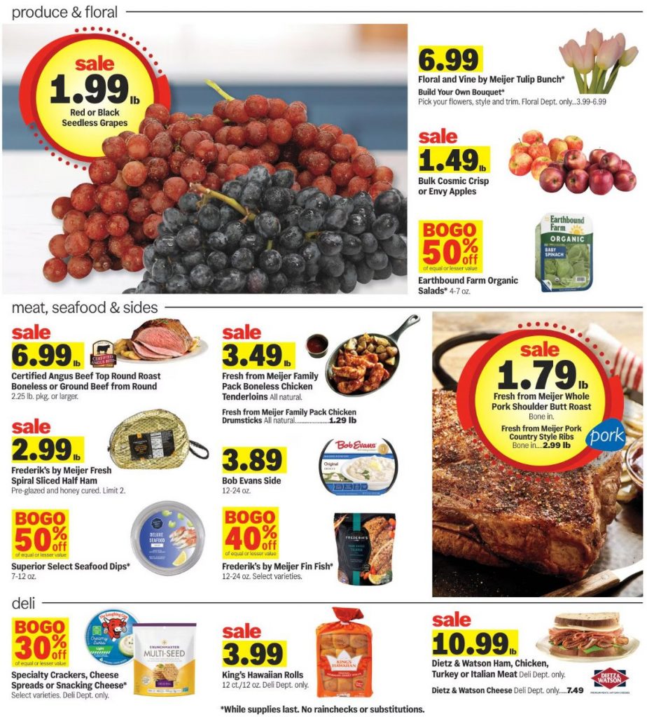 Meijer Weekly Ad Mar 25 – Mar 31, 2026 (Easter Promotion Included)