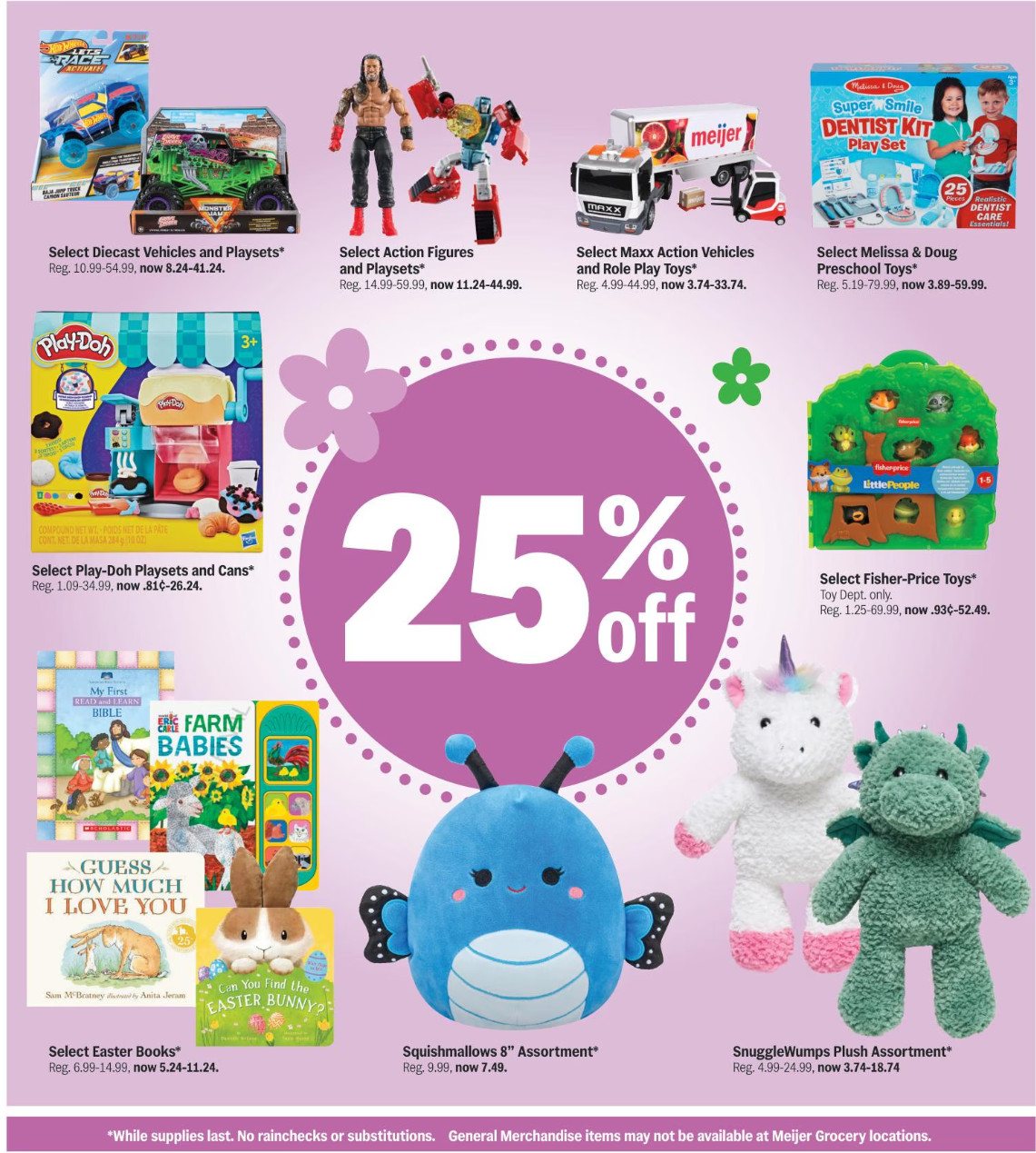 Meijer Easter Ad Mar 25 – Mar 31, 2026