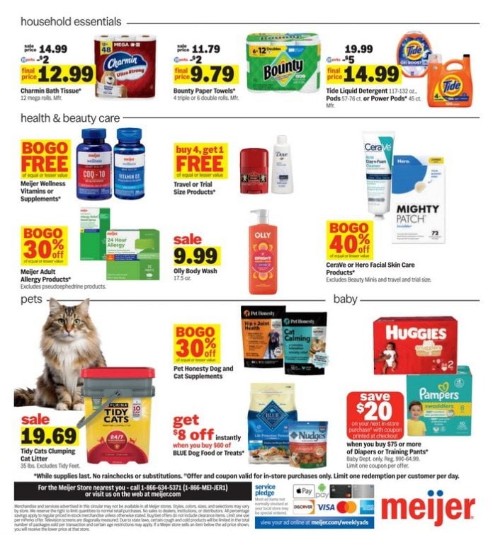 Meijer Weekly Ad Apr 01 – Apr 07, 2026 (Easter Promotion Included)