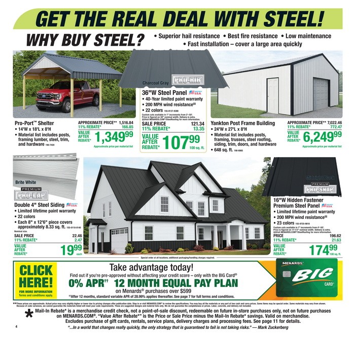 Menards Weekly Ad Mar 05 – Mar 15, 2026