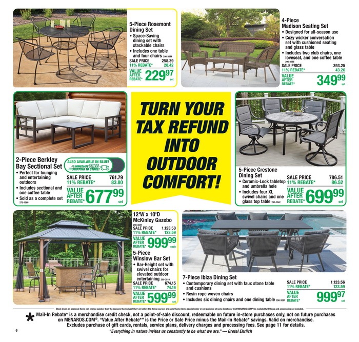 Menards Weekly Ad Mar 19 – Mar 29, 2026