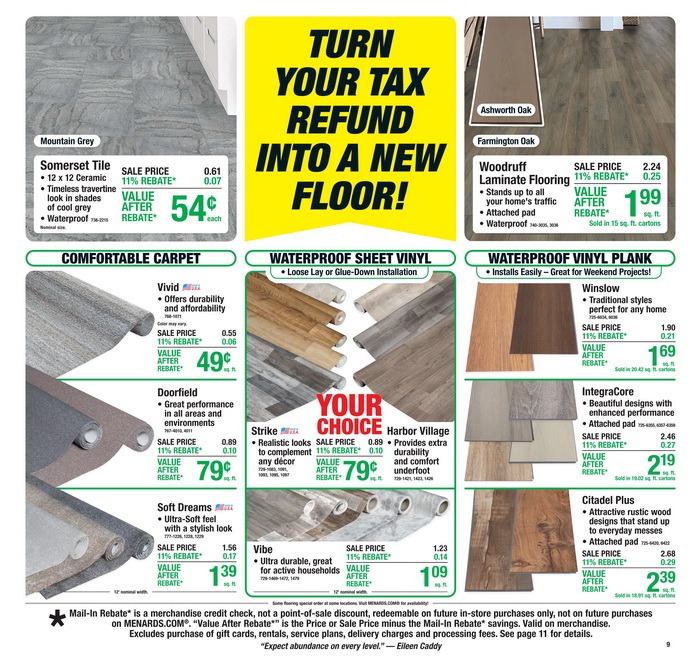 Menards Weekly Ad Mar 19 – Mar 29, 2026