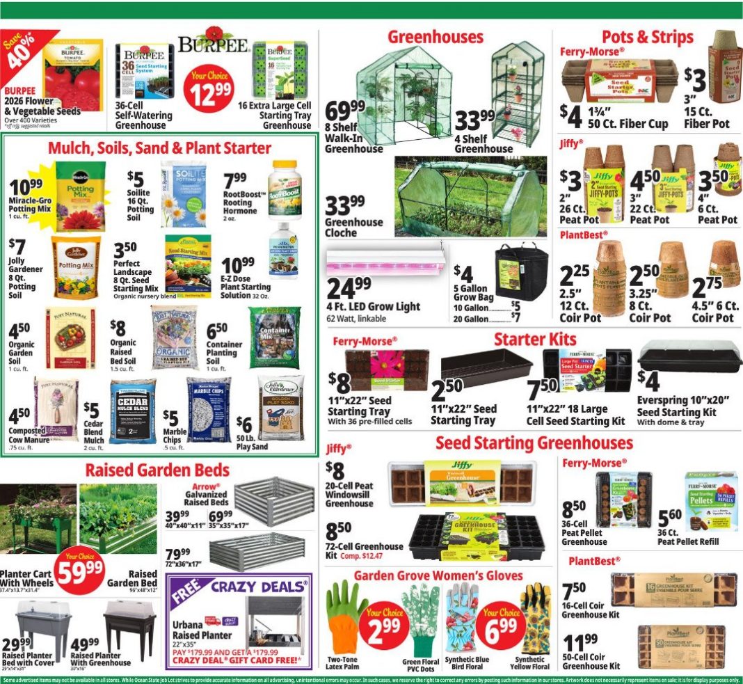 Ocean State Job Lot Weekly Ad Mar 12 – Mar 18, 2026
