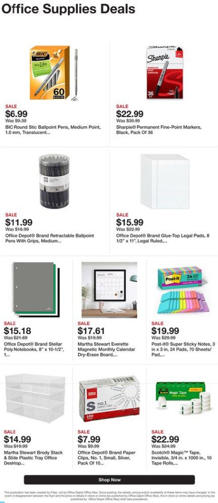 Office Depot Weekly Adnull