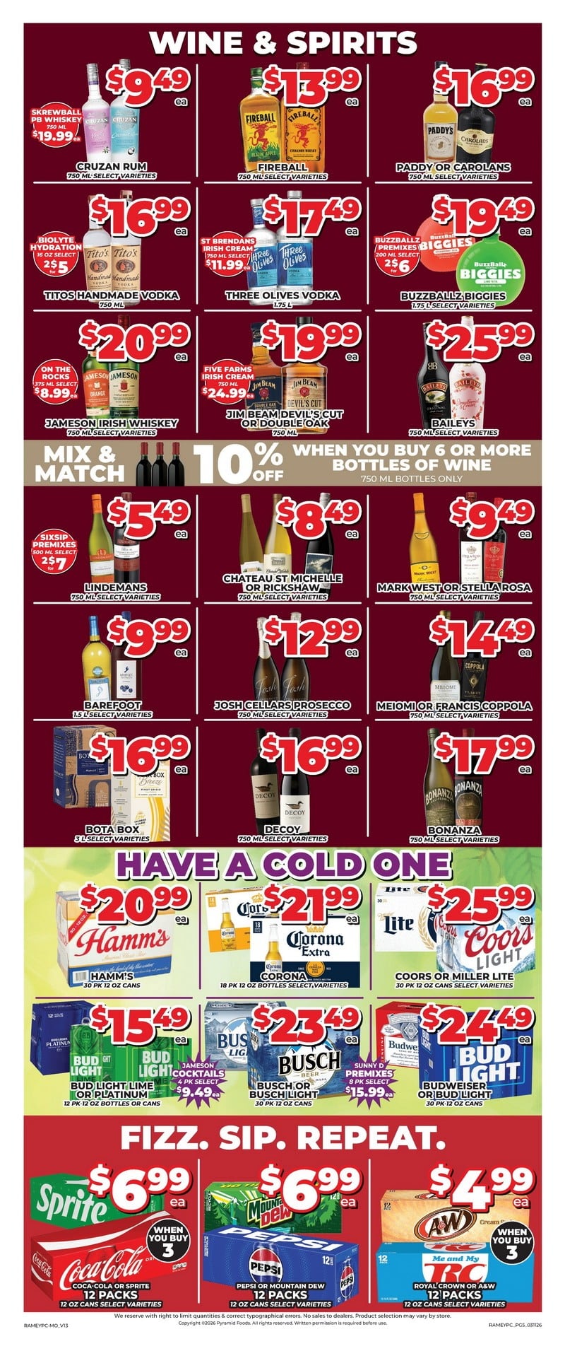 Price Cutter Weekly Ad Mar 11 – Mar 17, 2026 (Saint Patrick's Day ...