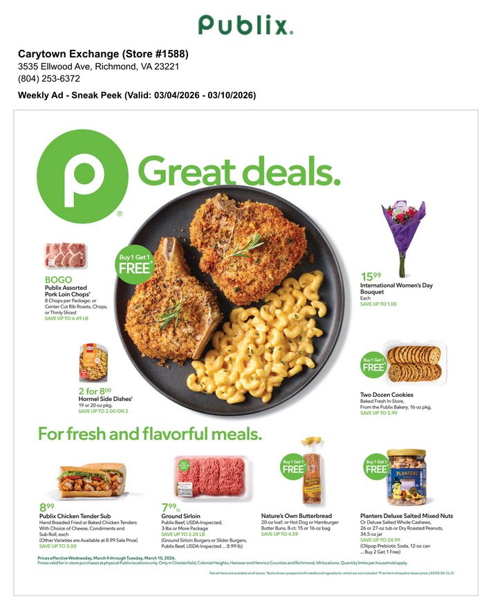 Publix Weekly Ad Mar 04 – Mar 10, 2026