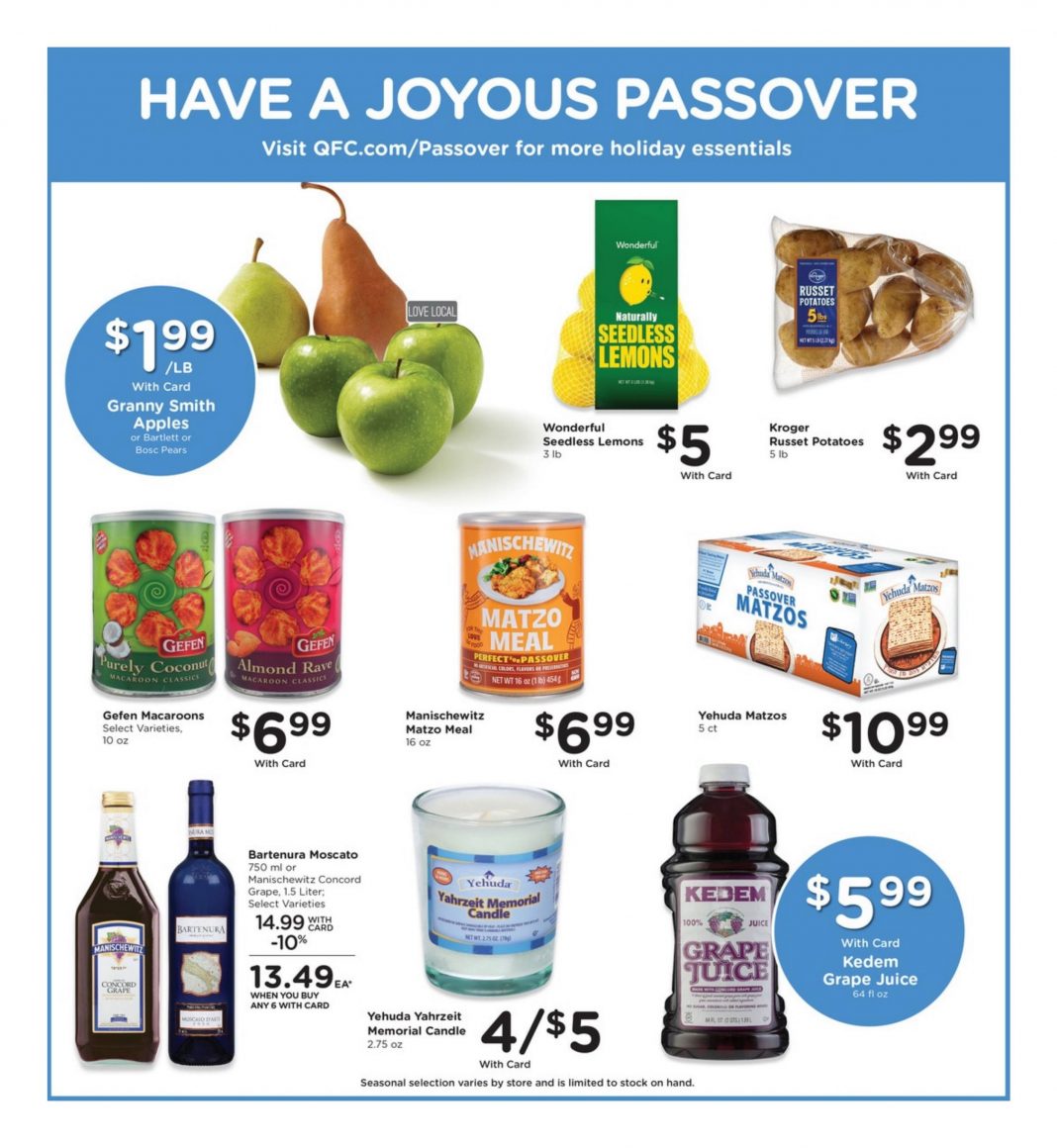 QFC Weekly Ad Mar 18 – Mar 24, 2026 (Easter Promotion Included)