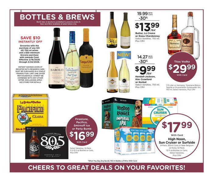 Ralphs Weekly Ad Mar 11 – Mar 17, 2026 (Easter Promotion Included)