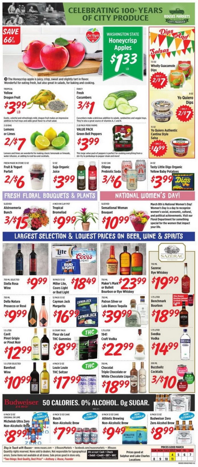 Rouses Weekly Ad Mar 04 – Mar 11, 2026
