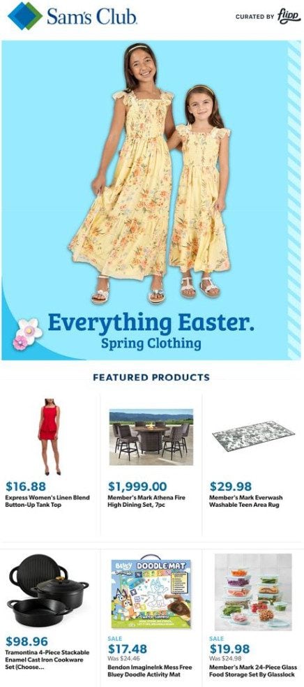 Sam's Club Weekly Ad Mar 05 – Mar 11, 2026 (Easter Promotion Included)