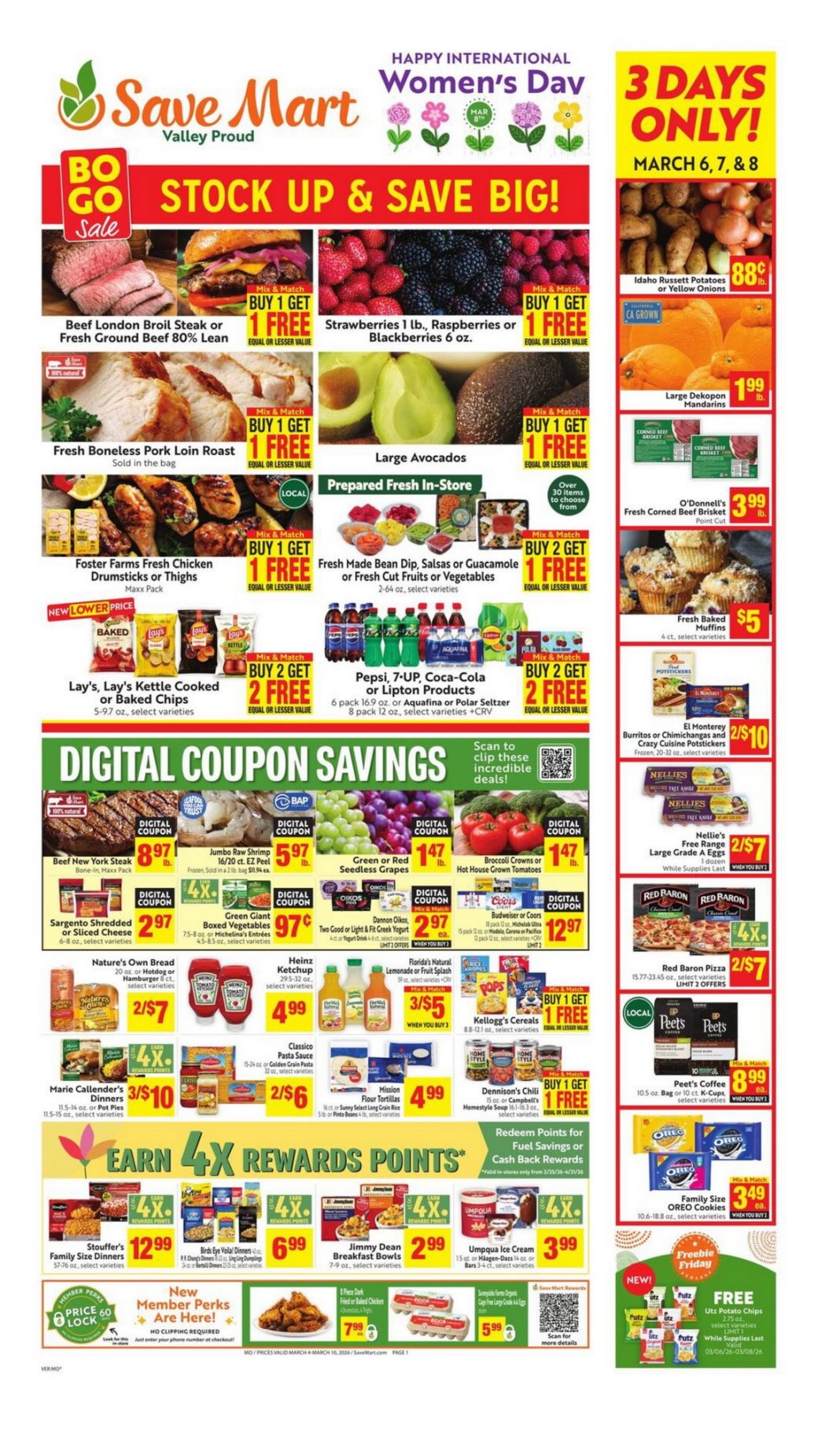 Save Mart Supermarkets Weekly Ad Mar 04 – Mar 10, 2026