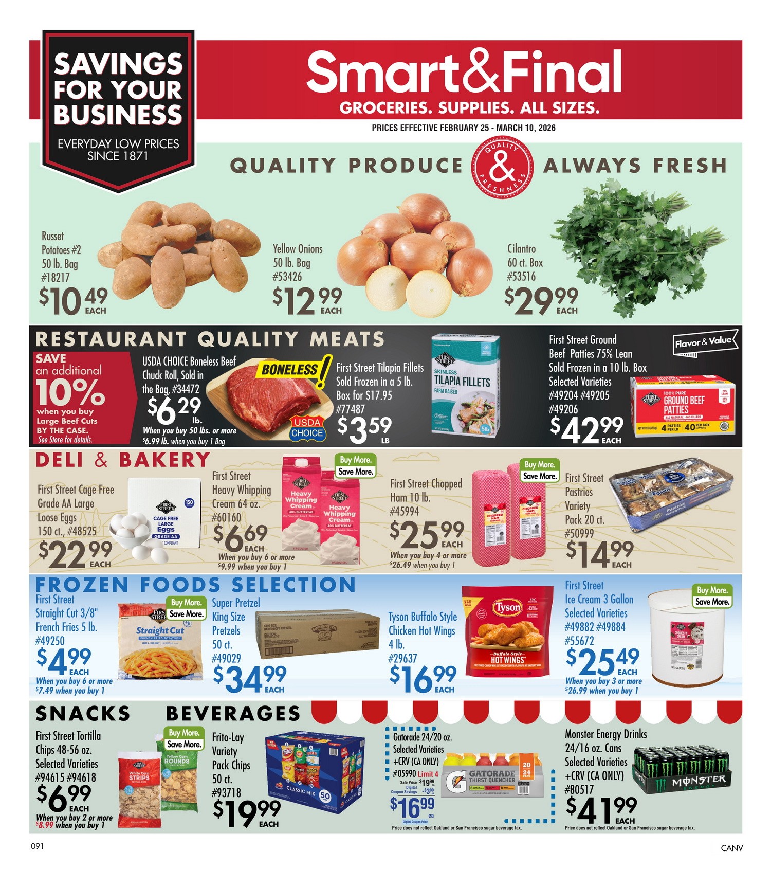 Smart & Final Weekly Ad Mar 04 – Mar 10, 2026