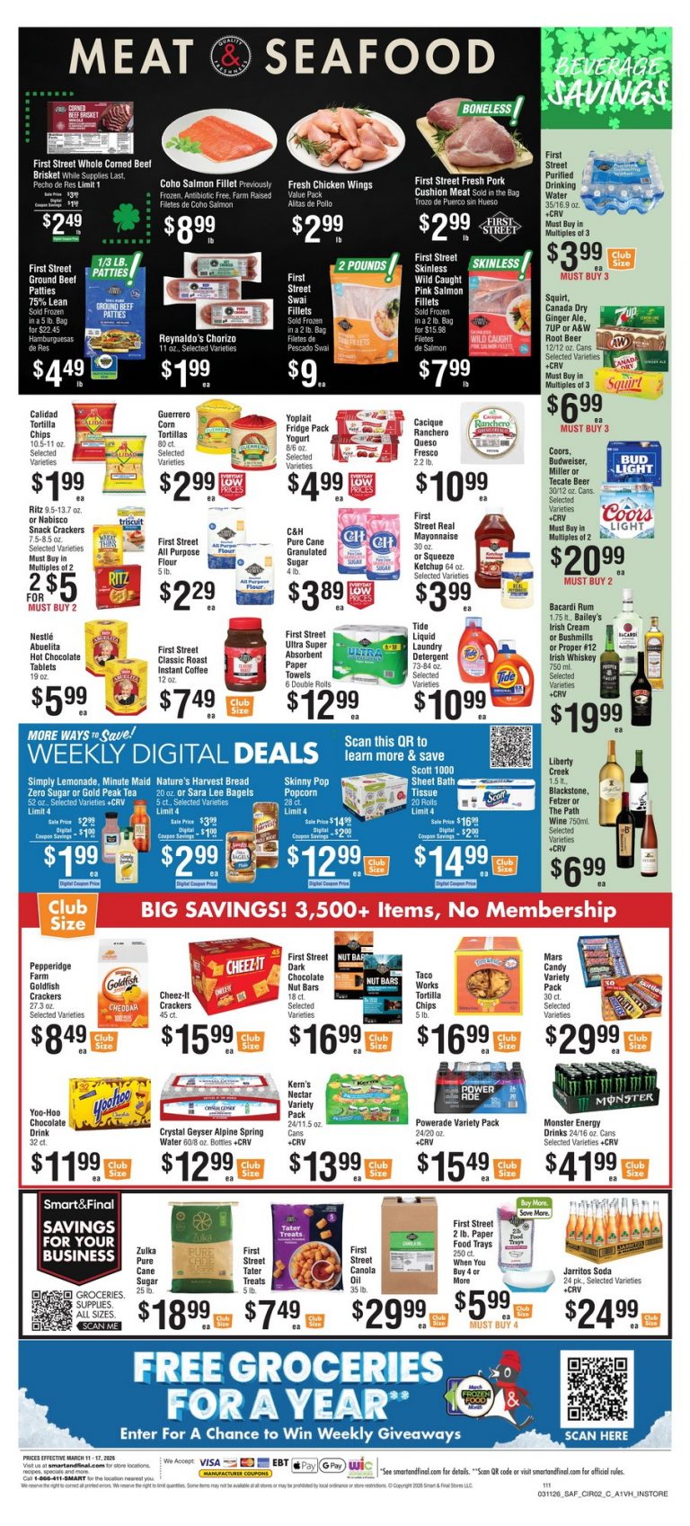 Smart & Final Weekly Ad Mar 11 – Mar 17, 2026
