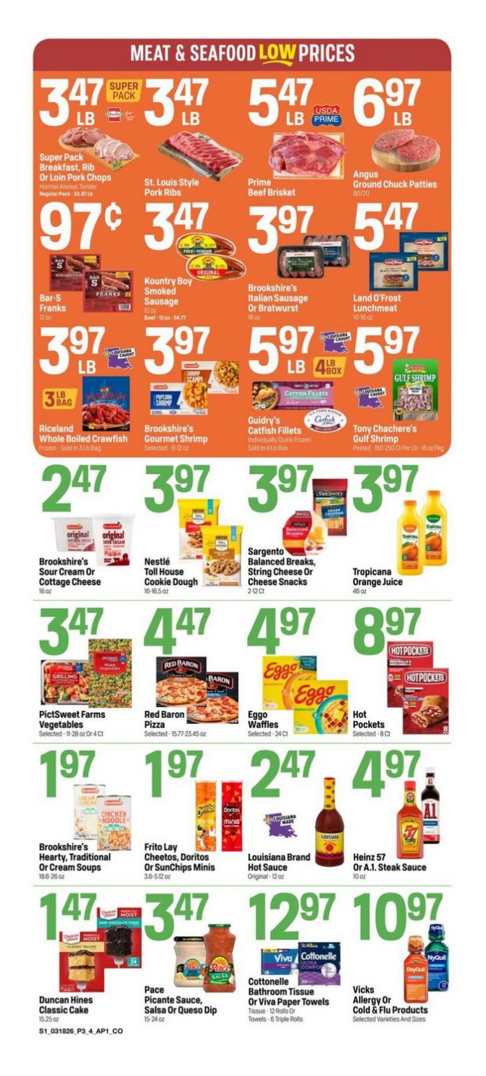 Super 1 Foods Weekly Ad Mar 18 – Mar 24, 2026