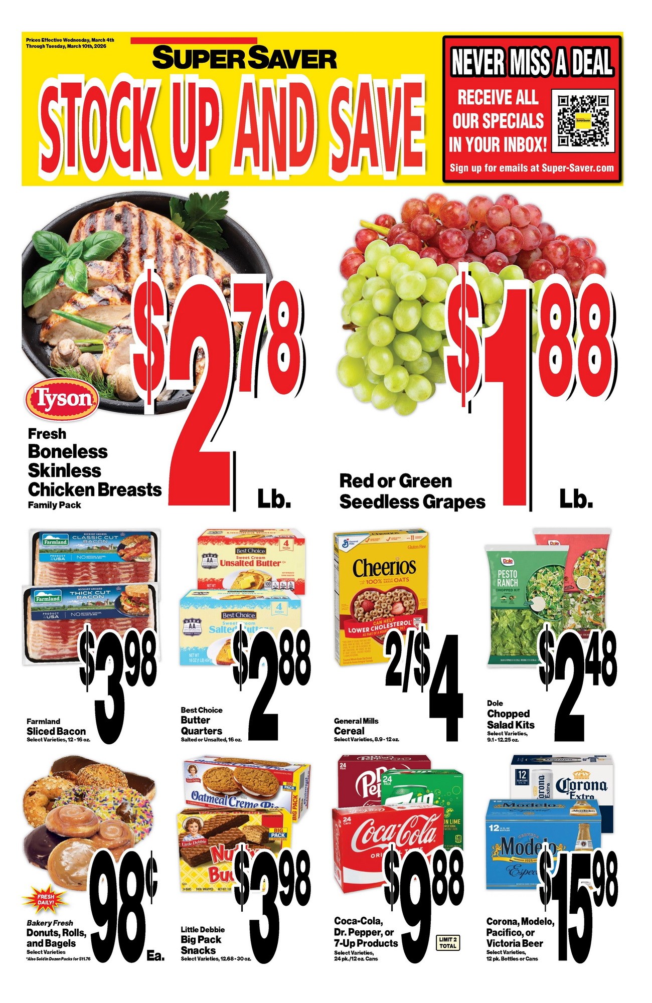 Super Saver Weekly Ad Mar 04 – Mar 10, 2026