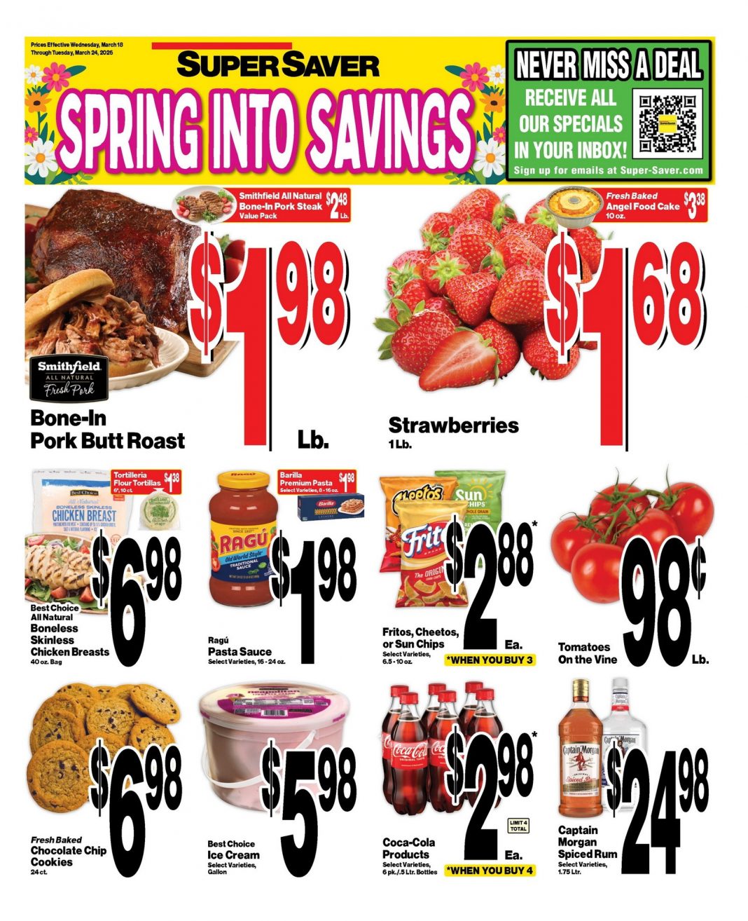 Super Saver Weekly Ad Mar 18 – Mar 24, 2026